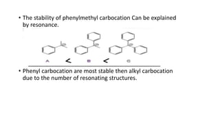 Reaction Intermediate-Carbocation | PPTX
