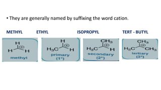 Reaction Intermediate-Carbocation | PPTX