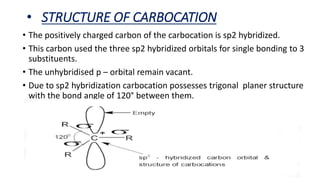 Reaction Intermediate-Carbocation | PPTX