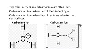 Carbocation Intermediate