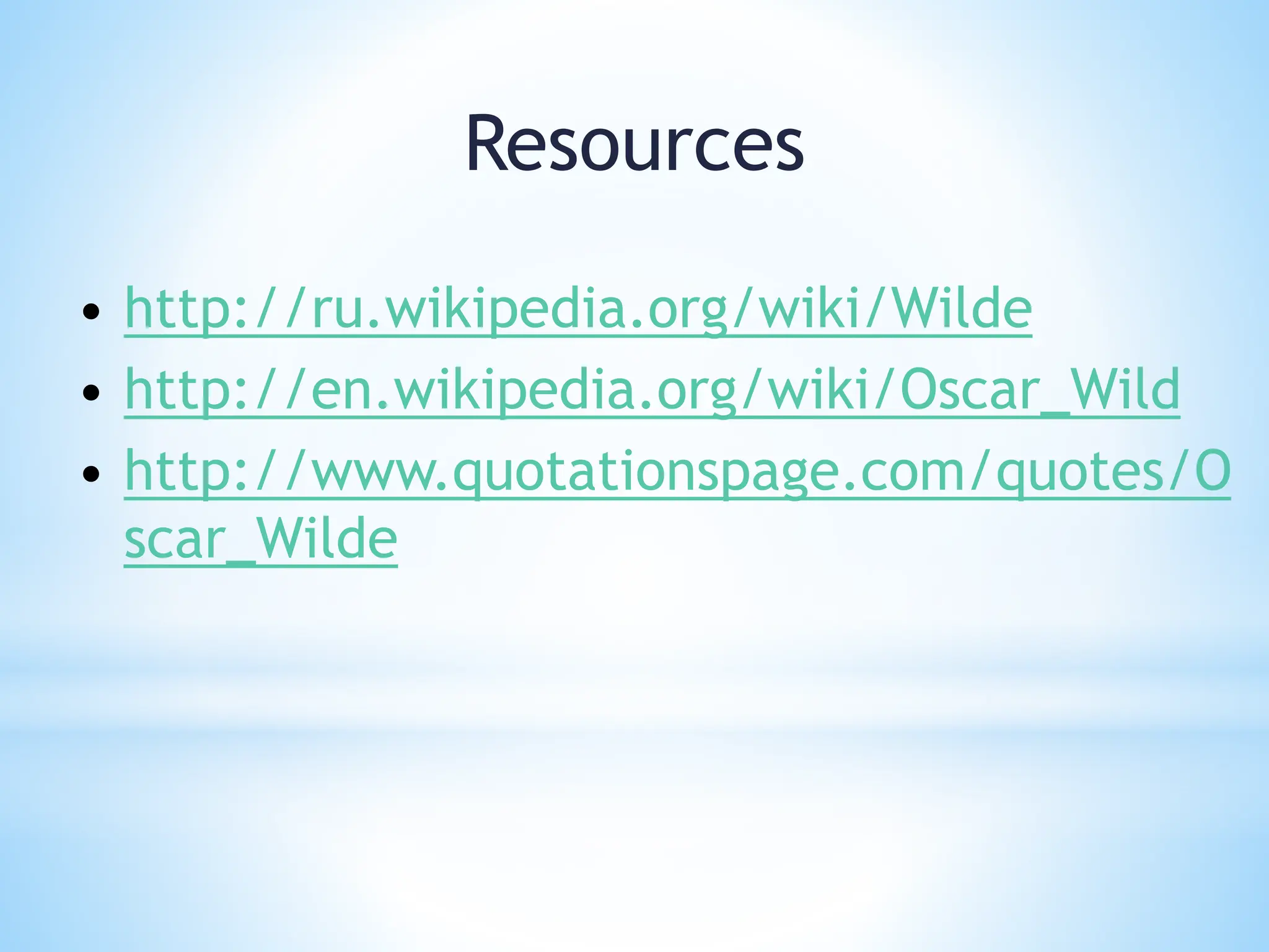 Oscar Wilde life and biography and works.pptx | Books and Literature