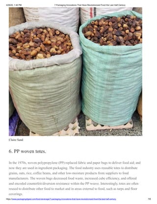 January 2025- 7 Packaging Innovations That Have Revolutionized Food the ...