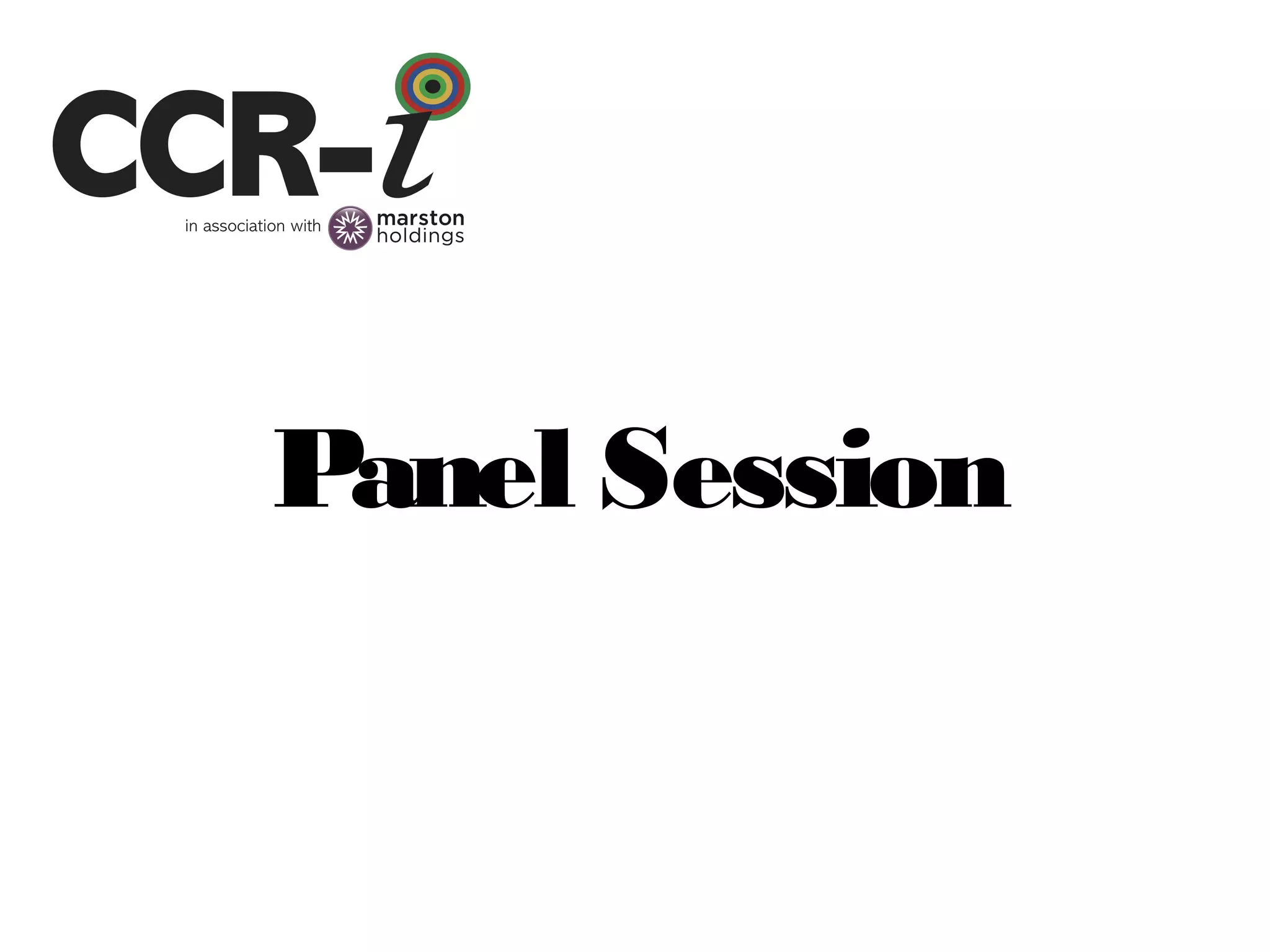 7 panel session | PPT