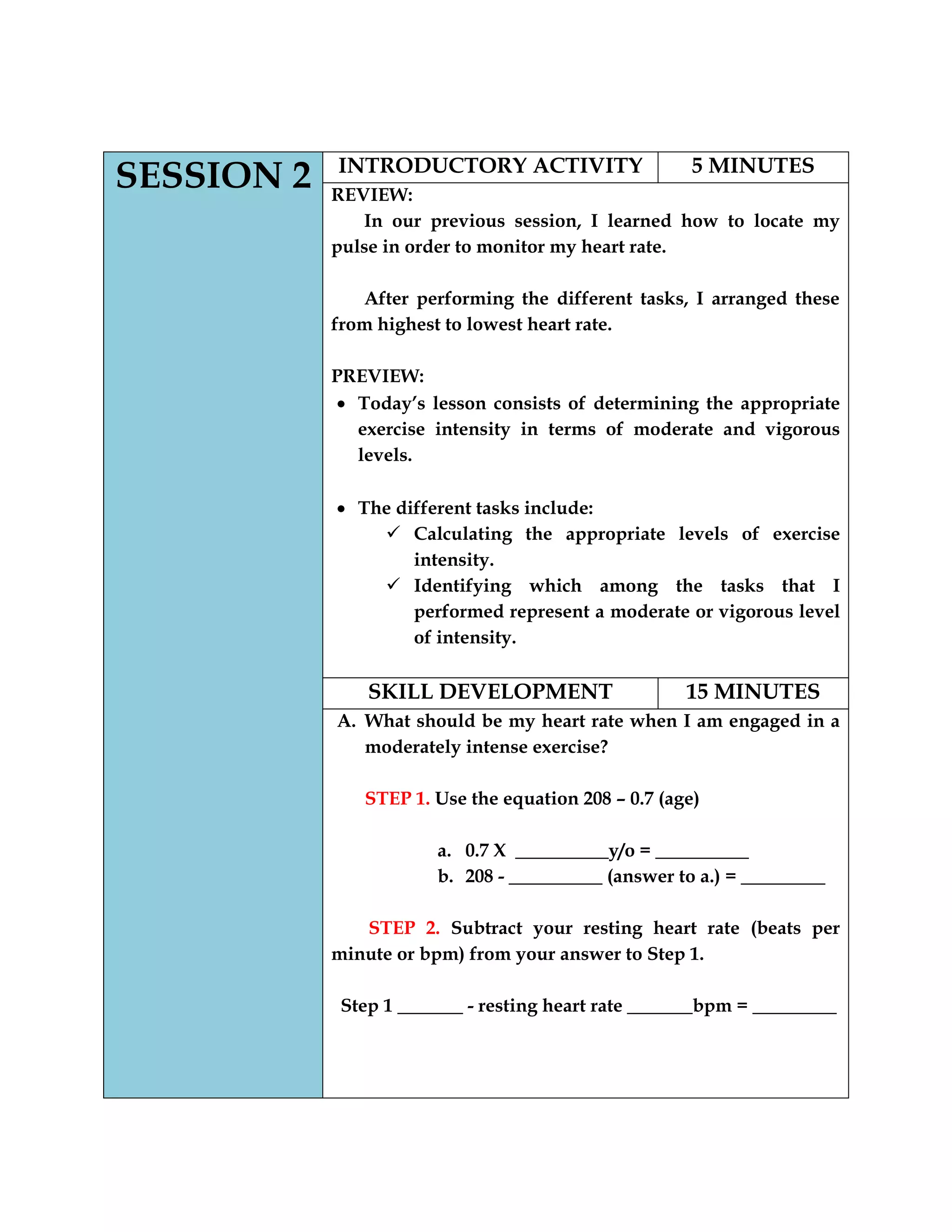 Grade 7 Learning Module in Physical Education (Quarter 1 to 3) | PDF ...