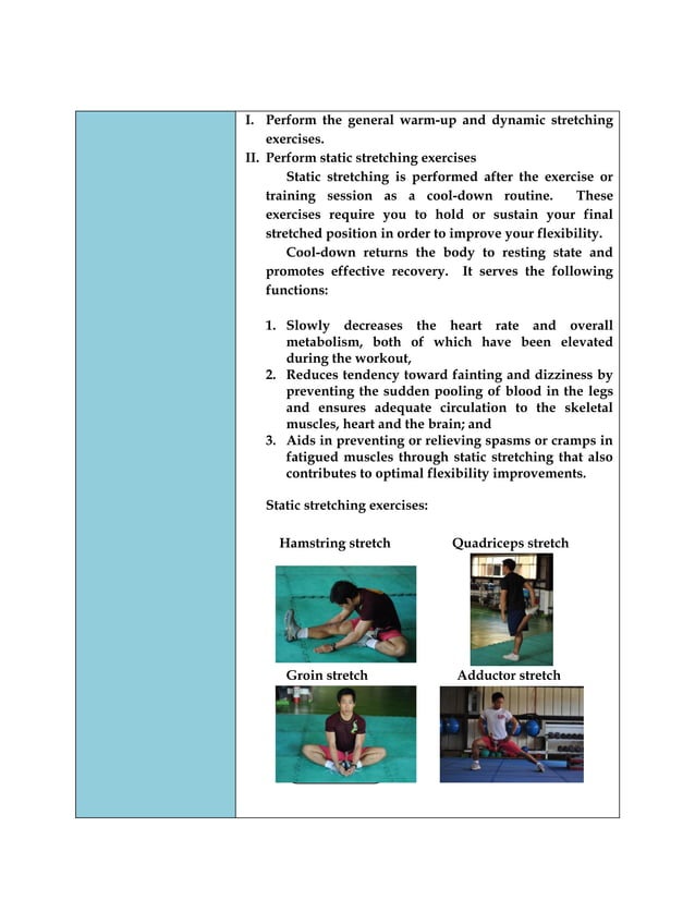 Grade 7 Learning Module in Physical Education (Quarter 1 to 3) | PDF ...