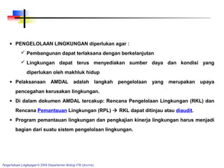 7 pemantauan dan_audit_lingkungan | PPT