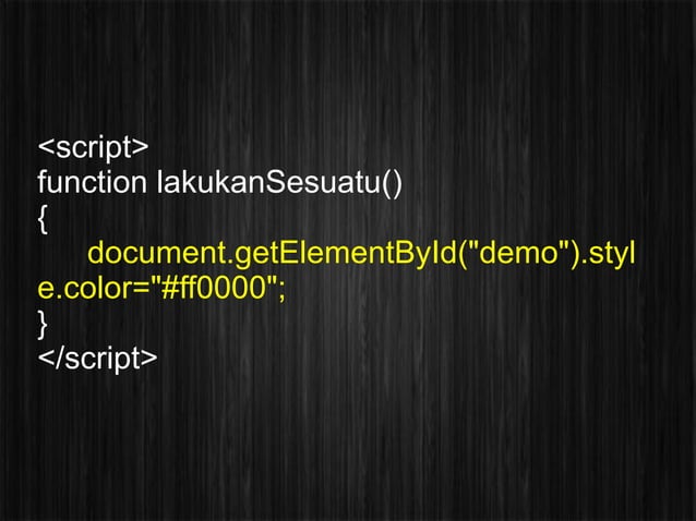 7 pemrograman internet javascript | PPT