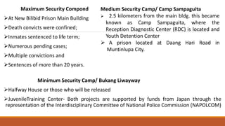 7 Penal Institutions under Bureau of Corrections (BUCOR).pptx