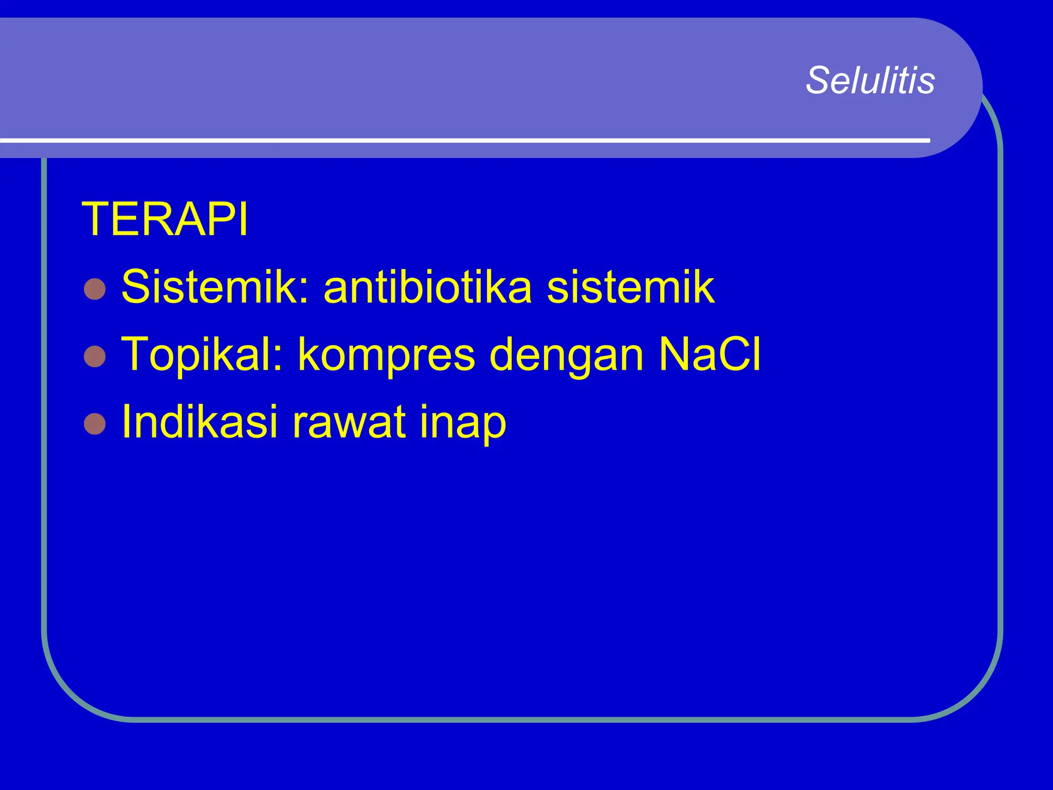 Penyakit kulit yang disebabkan oleh Bakteri (Pioderma) | PPT