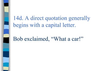 7P EOL Rules for Quotation Marks | PPT