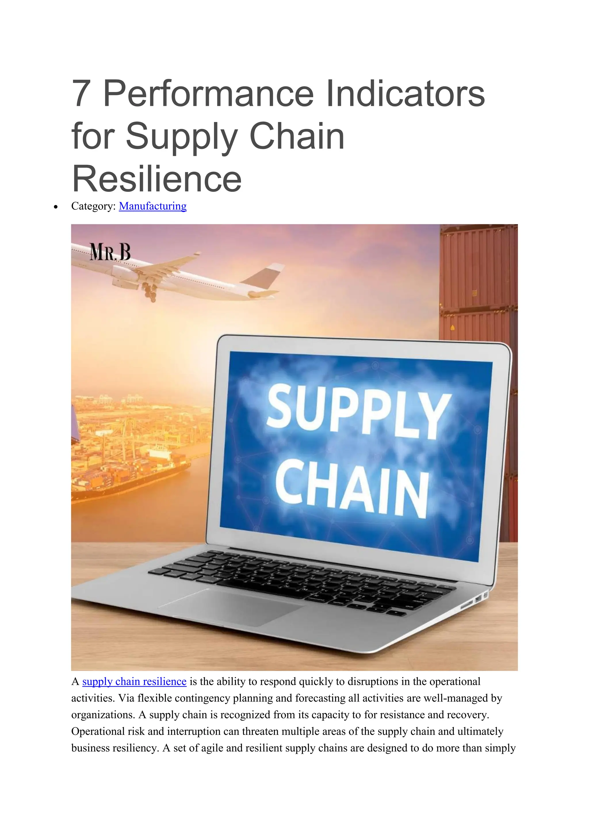 7 Performance Indicators for Supply Chain Resilience.pdf