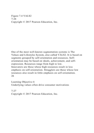 7 Personality, Lifestyles, and Values7-1Copyright © 2017.docx