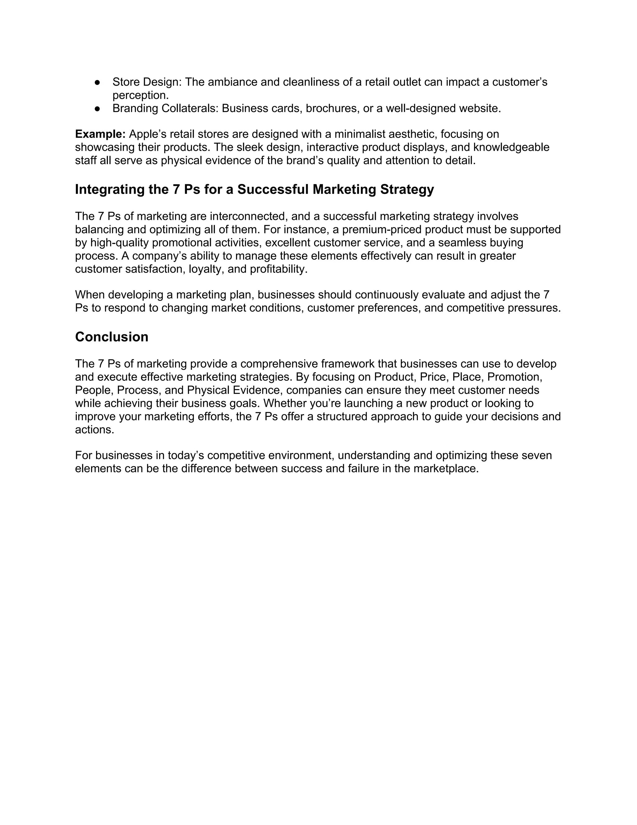 The 7 Ps of Marketing Mix: A Comprehensive Guide | DOCX