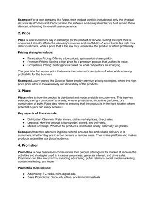 The 7 Ps of Marketing Mix: A Comprehensive Guide | DOCX