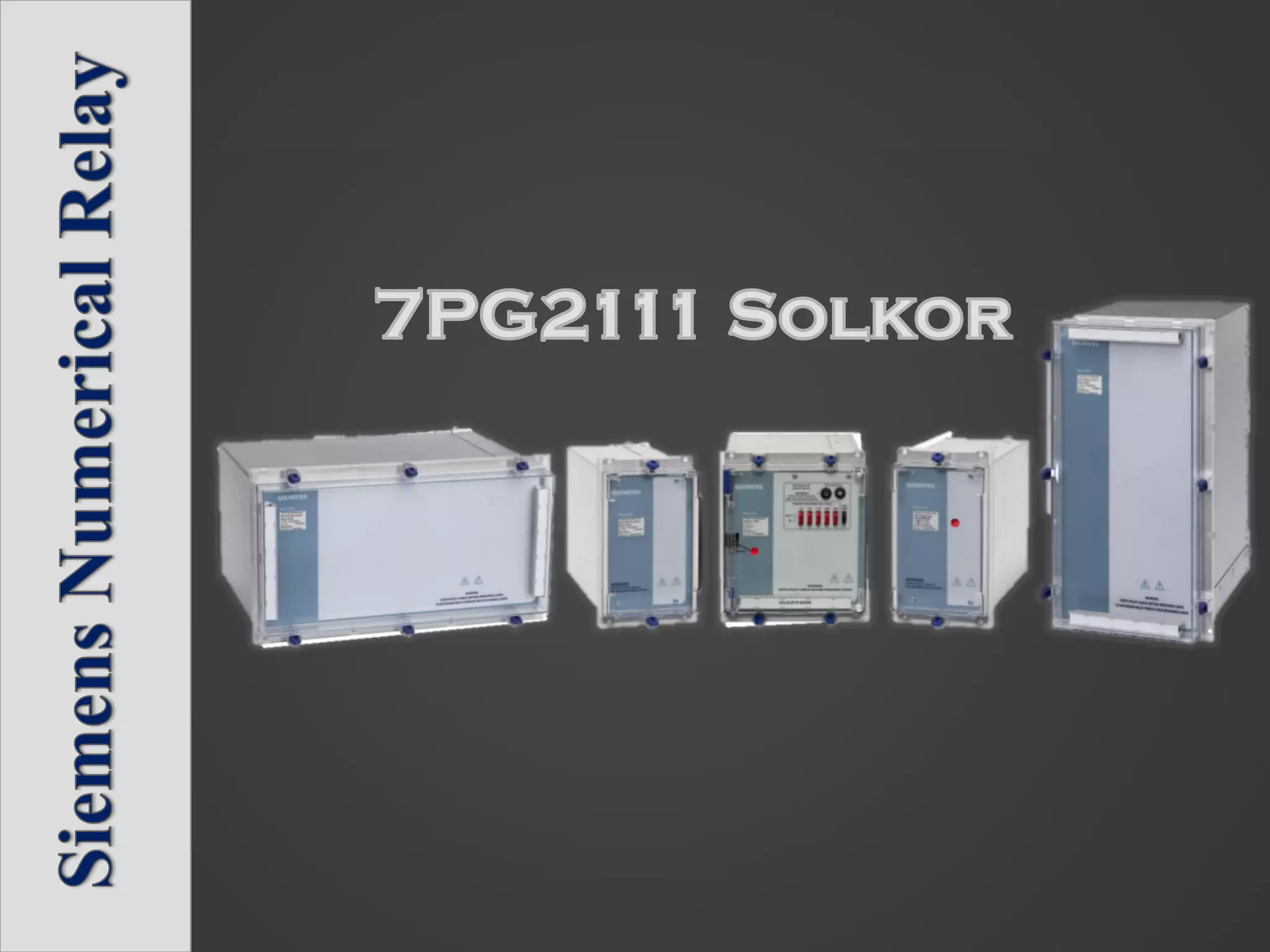 7PG2111 Solkor Relay | PDF