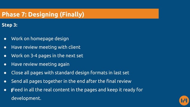7 Phases of Web Design Process | PPT