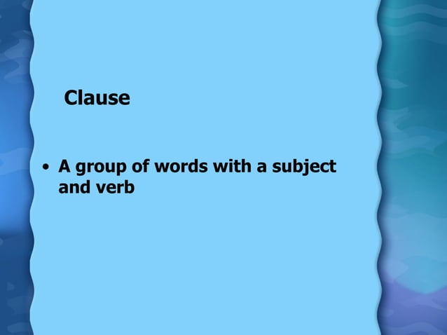 7 Phrase Vs Clause | PPT
