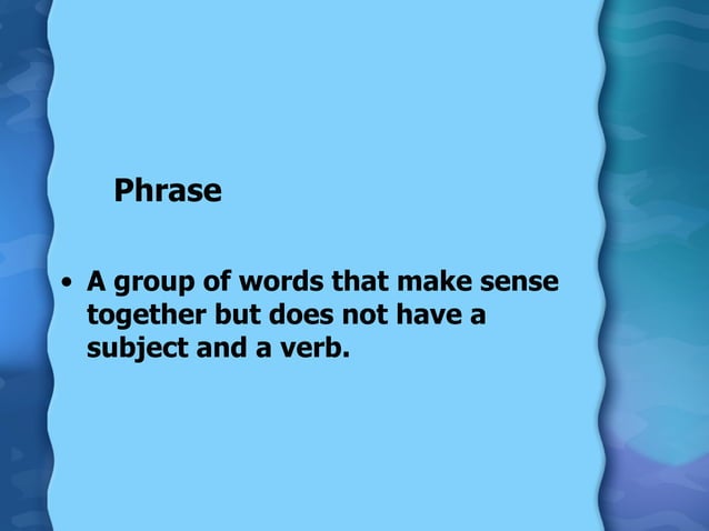 7 Phrase Vs Clause | PPT