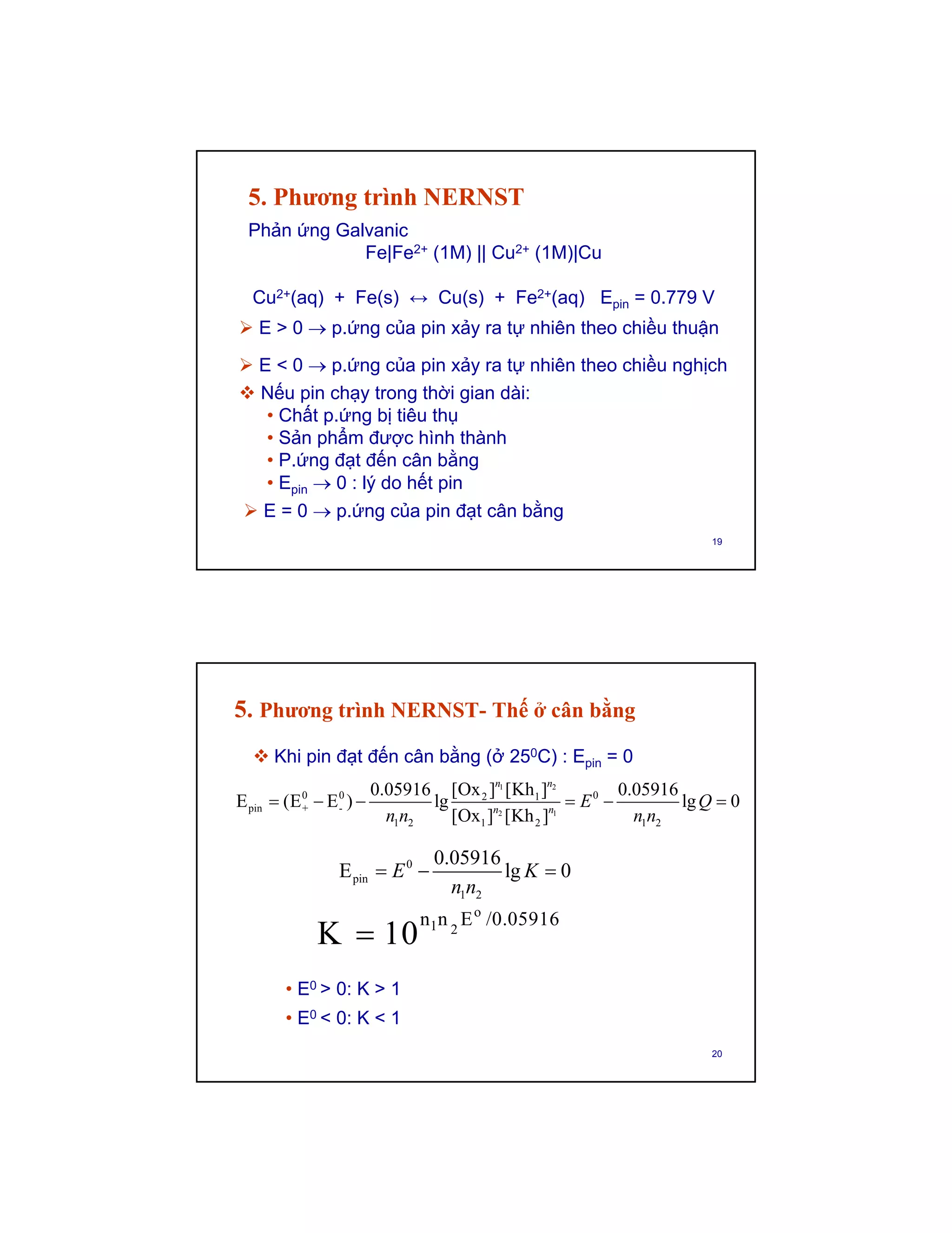 Pin dien hoa va the dien cuc | PDF