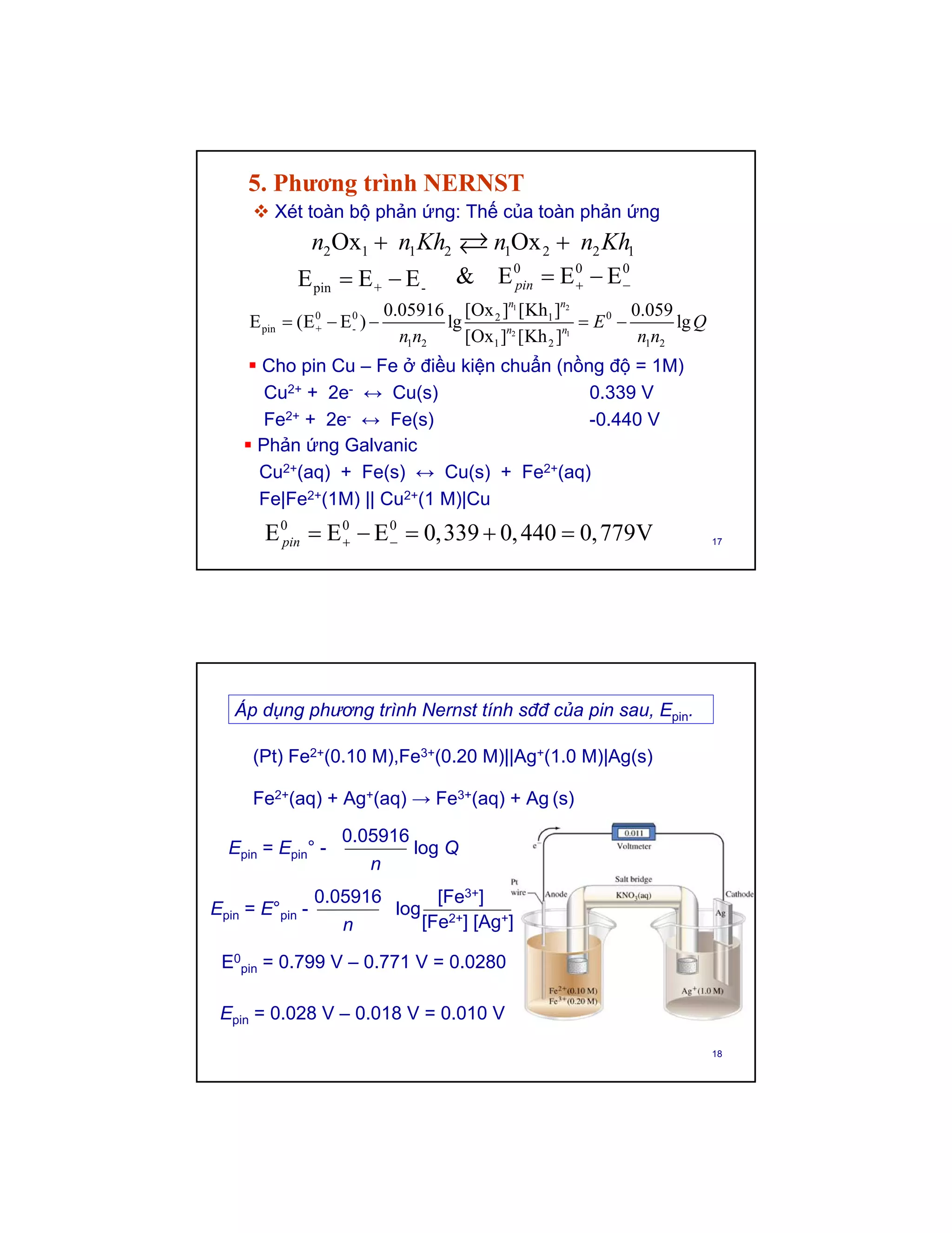 Pin dien hoa va the dien cuc | PDF