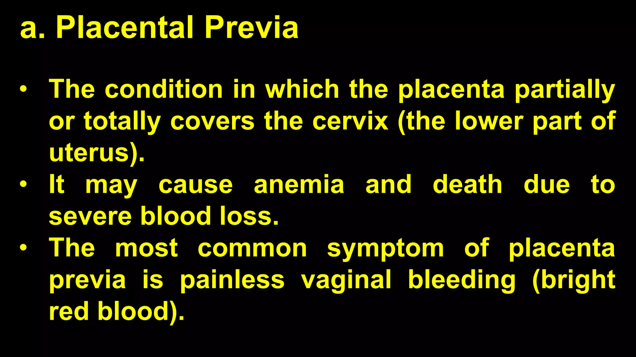 Antepartum Hemorrhage (APH) | PPTX