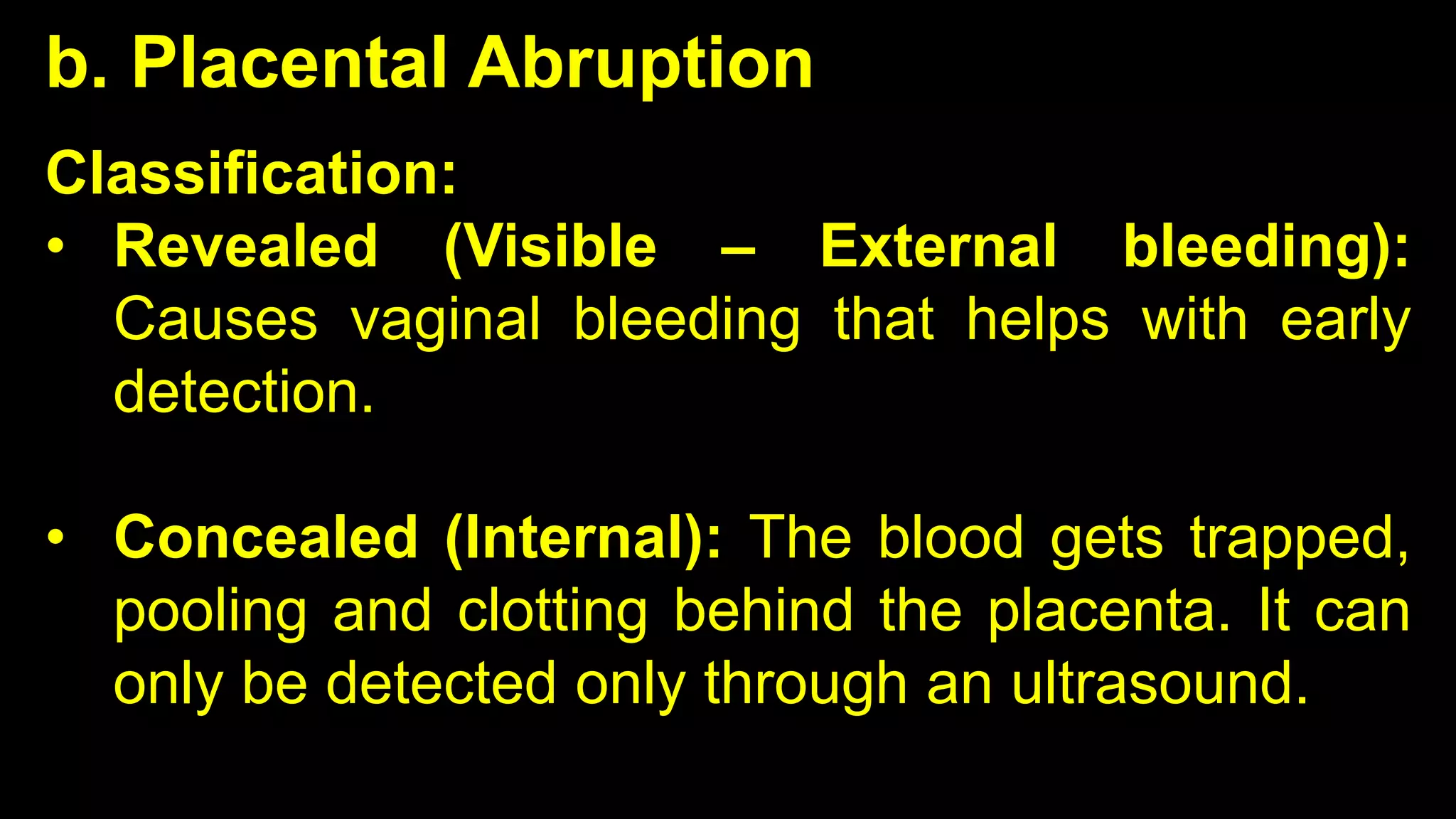Antepartum Hemorrhage (APH) | PPTX