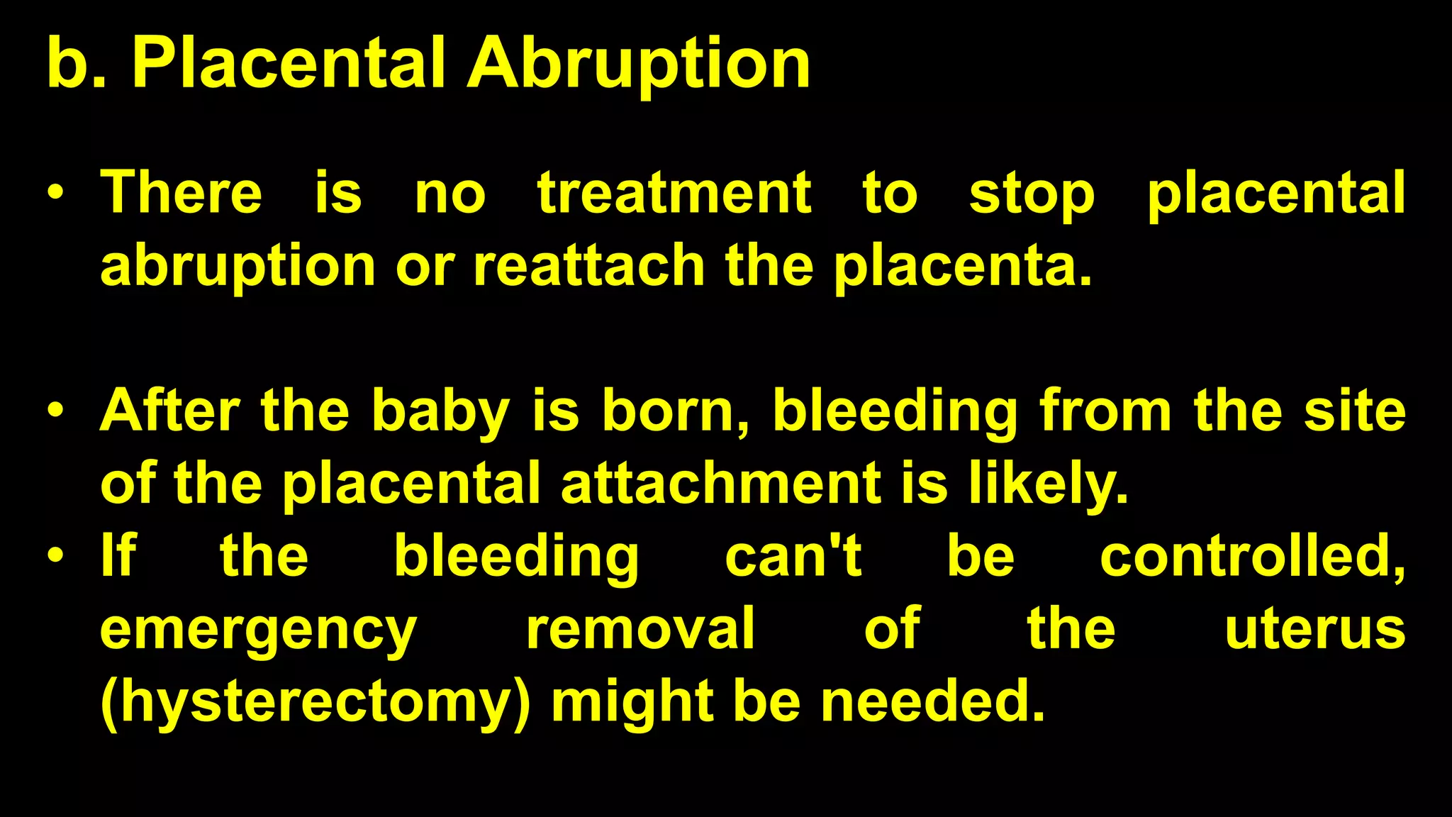 Antepartum Hemorrhage (APH) | PPTX
