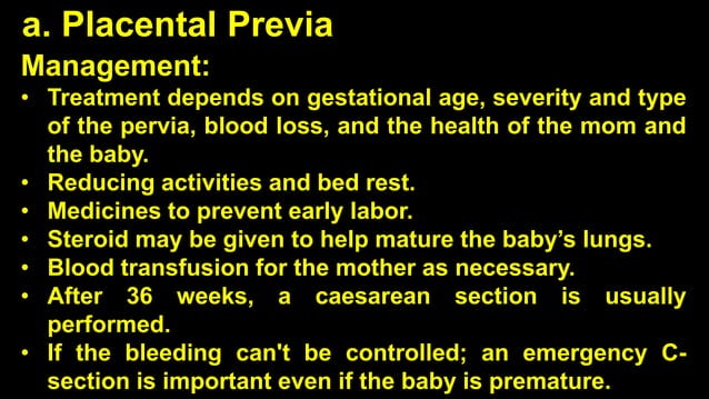 Antepartum Hemorrhage (APH) | PPTX | Pregnancy | Reproductive Health