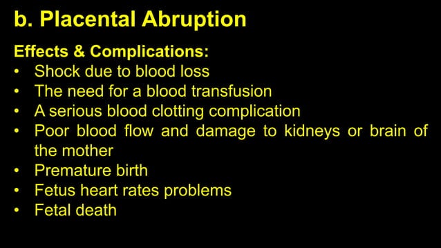 Antepartum Hemorrhage (APH) | PPTX | Pregnancy | Reproductive Health