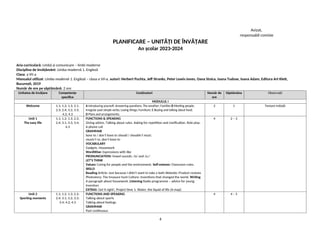 7_planificare_art_l1_normal.docx limba engleză | DOCX