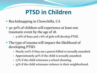7 posttraumatic stress disorder | PPTX