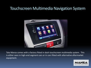 7 Powerful Features of Tata Manza | PPTX | Auto Technology | Automotive