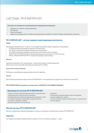 PP-R INSTAPLAST CATALOGUE | PDF