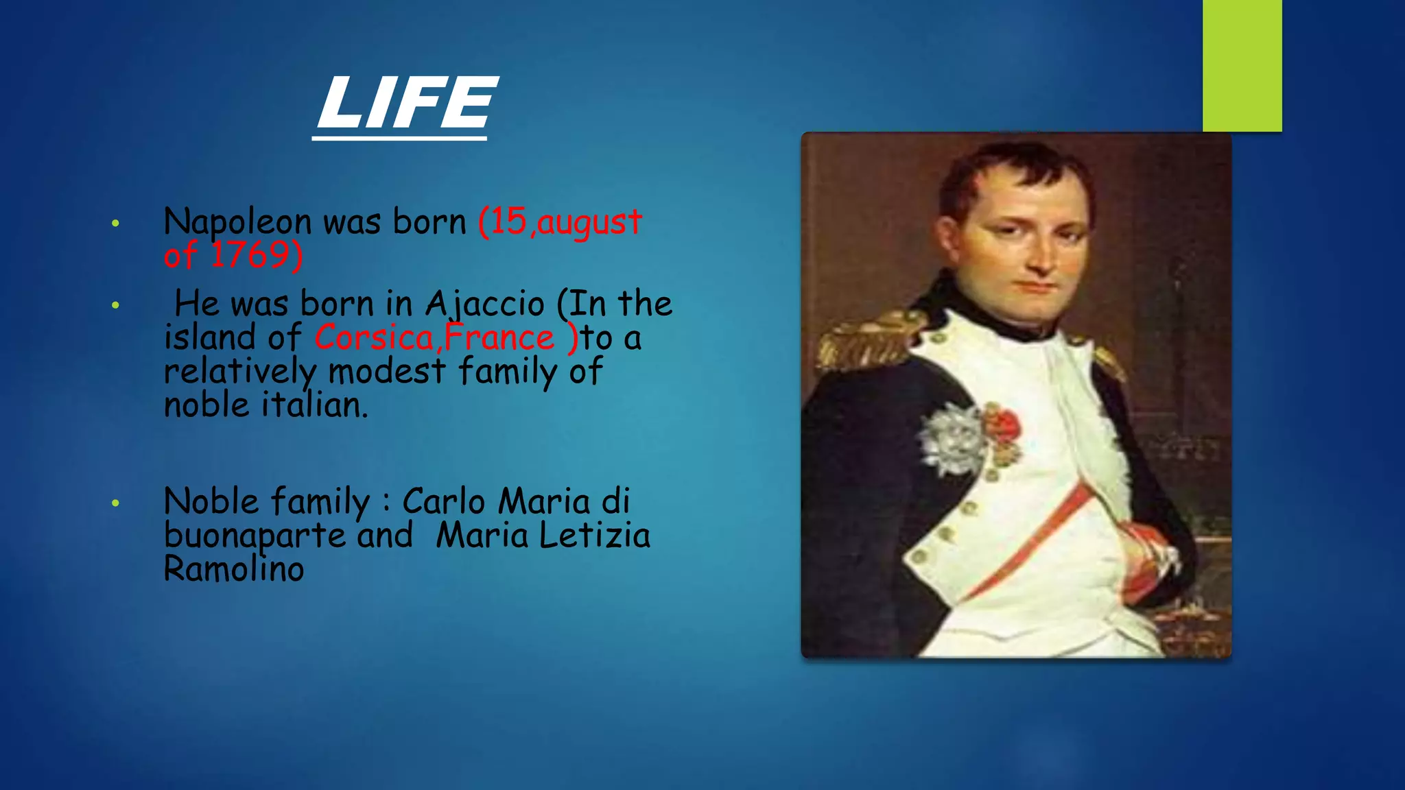 Napoleon Bonaparte | PPT | Free Download