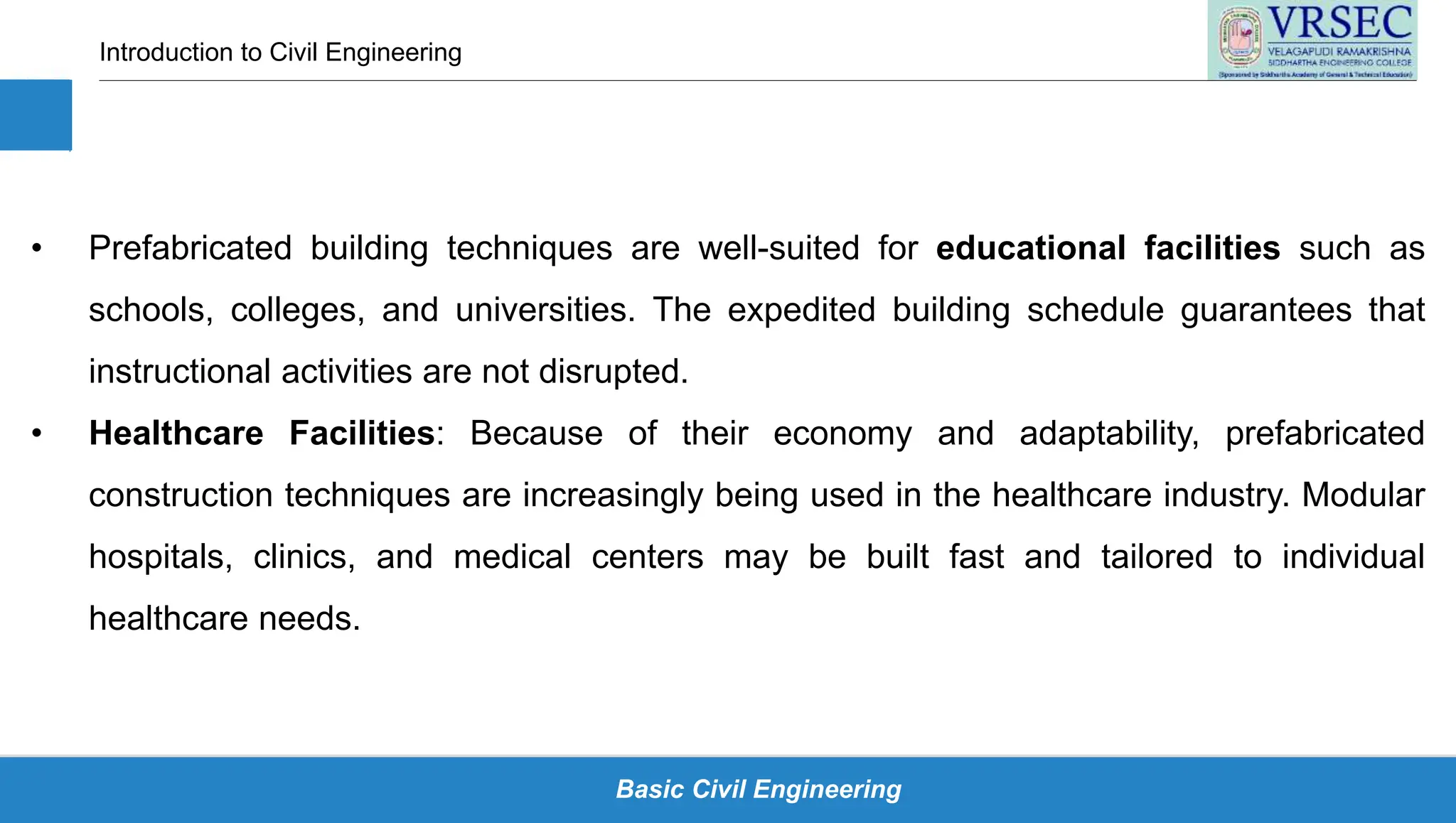 prefabricated construction techniques and methods | PPTX