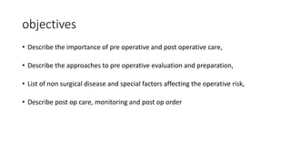 7 pre op and post op care 1 | PPT