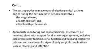 7 pre op and post op care 1 | PPT
