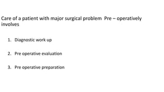 7 pre op and post op care 1 | PPTX