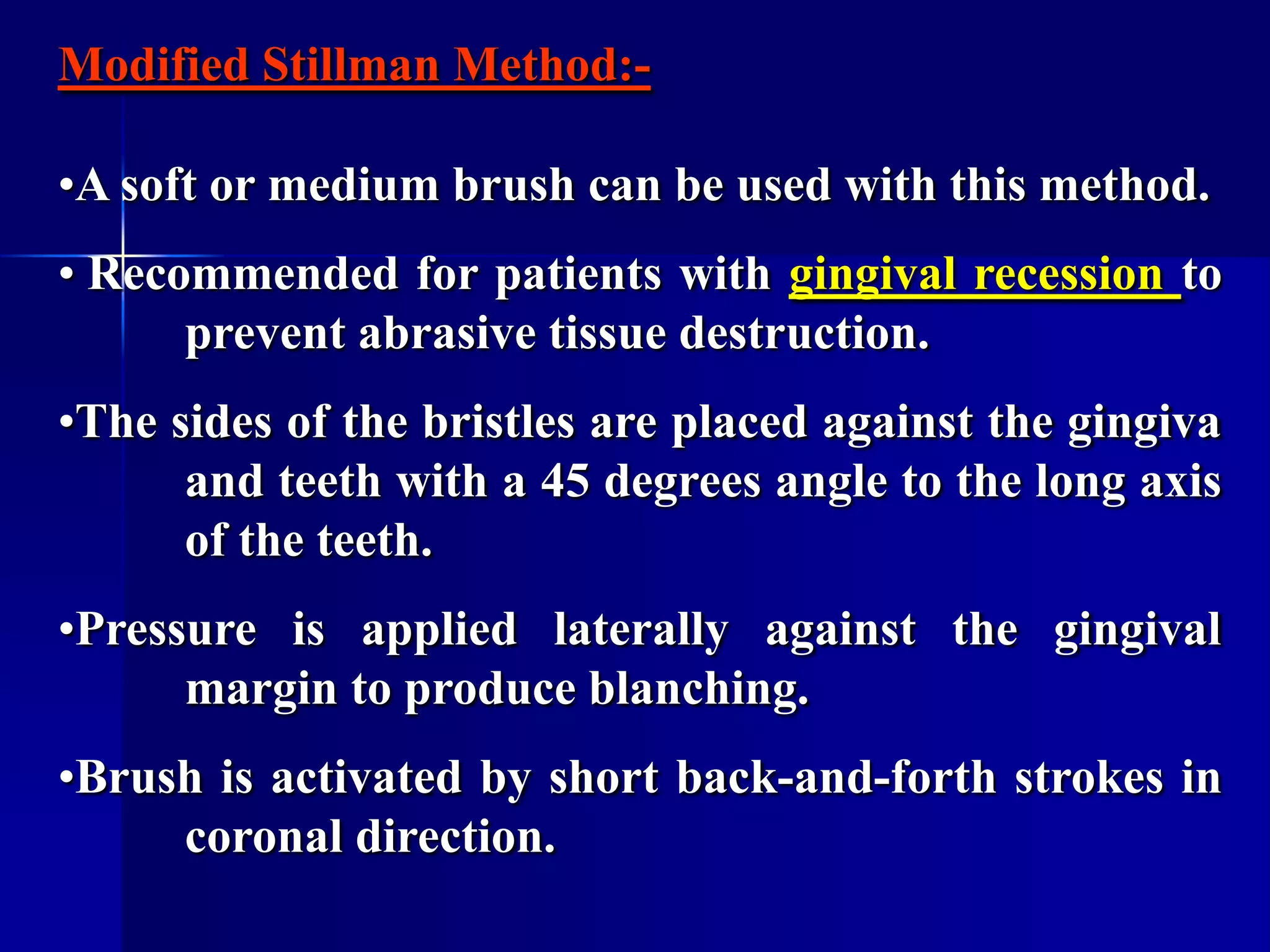 prevention of periodontal diseases | PPTX