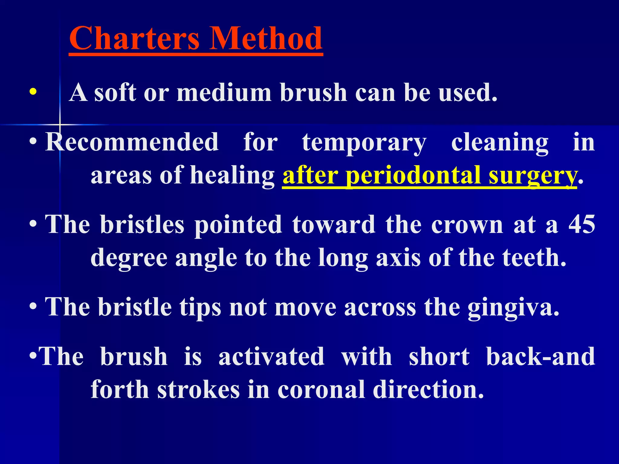 prevention of periodontal diseases | PPTX