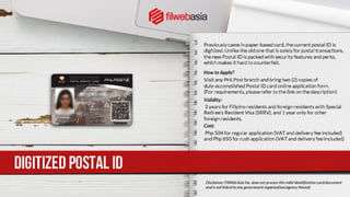 Updated: 7 Primary Valid IDs Every Filipino Should Own | PPT