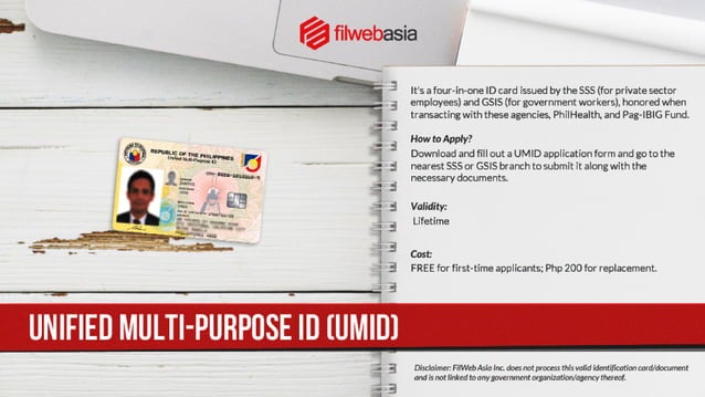 Updated: 7 Primary Valid IDs Every Filipino Should Own | PPT