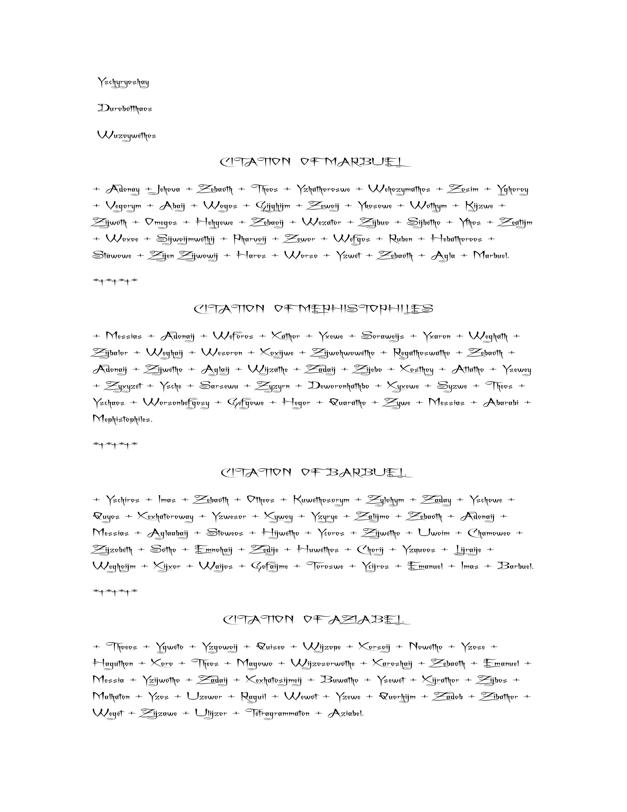 7 princes names and evocation | PDF