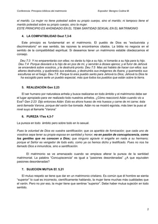 7 principios para un matrimonio estable | DOC