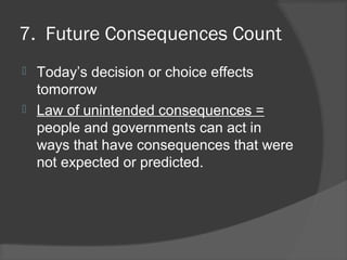 7 principles of Economics | PPT