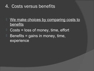 7 principles of Economics | PPT