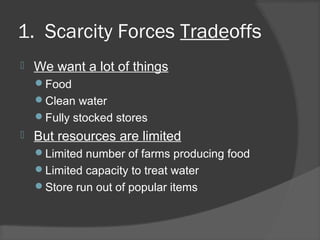 7 principles of Economics | PPT