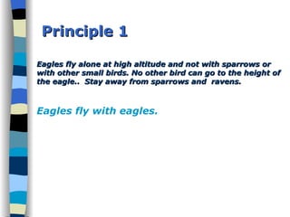 7 Principles Of An Eagle | PPS