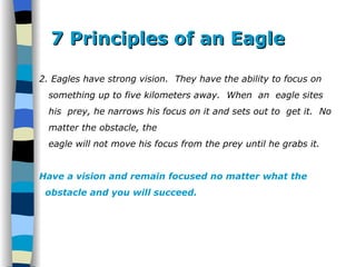 7principles Of An Eagle | PPS | Birdwatching | Hobbies & Interests