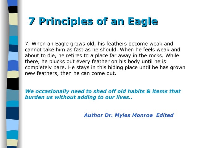 7principles Of An Eagle | PPS | Birdwatching | Hobbies & Interests